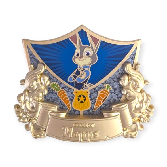 Disney | Accessories | Zootopia Disney Pin Judy House Of Hopps Sigil ...